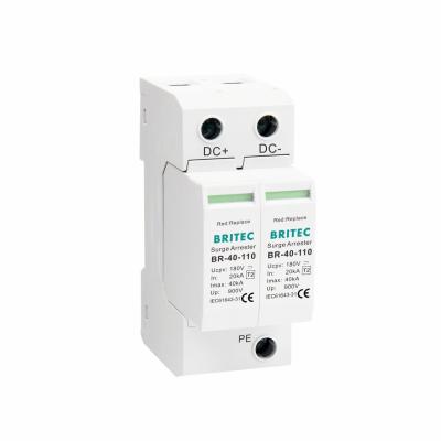 China BR-40 110  solar DC Surge Protection Device 110v dc surge arrester SPD for sale