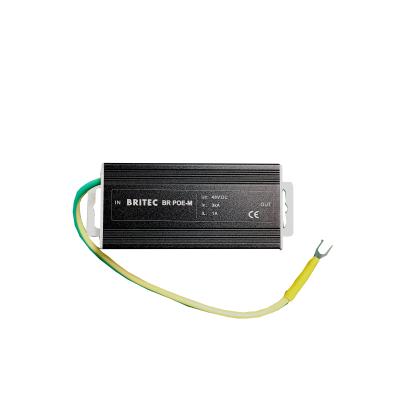 China BR-POE-P Surge Protector telecommunication equipments POE network Cat6 line surge protector NET 6 PoE for sale