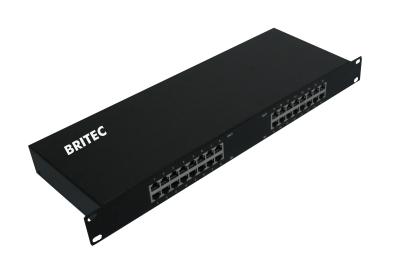 China BRRJ45L-16R 1000Mbps/100Mbps RJ45 Surge Protection Network rack mount ethernet surge protection ethernet lightning protection for sale