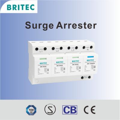 Китай BR-50GR 3+1 Устройство защиты от перенапряжения SPD защитник от перенапряжения AC типа 1 защитник от грозы продается