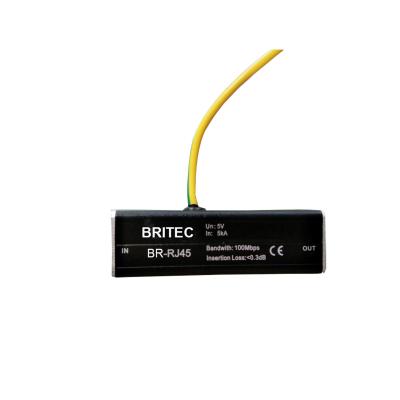 China BRRJ45L-4L Bescherming Data Surge Protector Rj45 Surge Protector Signal Surge Protection Te koop