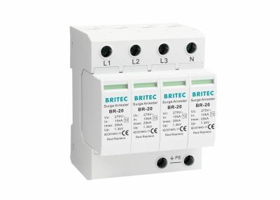 중국 IEC61643-1 20kA SPD Type 2 서지 보호 장치 서지 아레스터 판매용