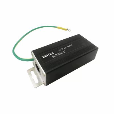 China  BRRJ45H-8L 1000mbps RJ45 SPD Ethernet Surge Arrester Lightning  Protector data transmission device signal spd for sale