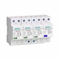 China BR-25M 3P Class I SPD Surge Protector 275V 25kA Lightning Arrester with Remote Signaling for sale