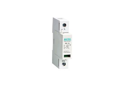 China Pluggable Module Single Phase Type 2 Surge Protection Device Single Pole Surge Arrester for sale