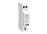 China Single Module 2 Pole 20kA Surge Protective Device Type 3 with Window Indication - 10kA Discharge Current, 275V AC Rating for sale