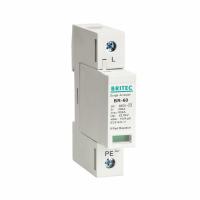 China BRITEC IP20 Type 2 Surge Protection Device 60kA 385V Class II SPD for Three-Phase for sale