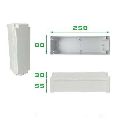 China TY-8013070 Electrical Junction Box  ABS Enclosure Ip67 Outdoor 80*130*70mm for sale