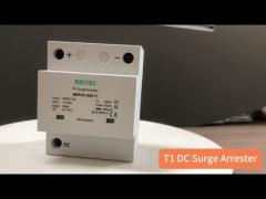 BRPV3-1000 T1 de Zonnepv van het Apparaten50ka gelijkstroom SPD van de Schommelings Rembescherming beschermer van de de Bliksem1000v pv schommeling