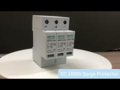 BRPV3-1000 1000V 3P Zonne-PV spd DC-overspanningsbescherming