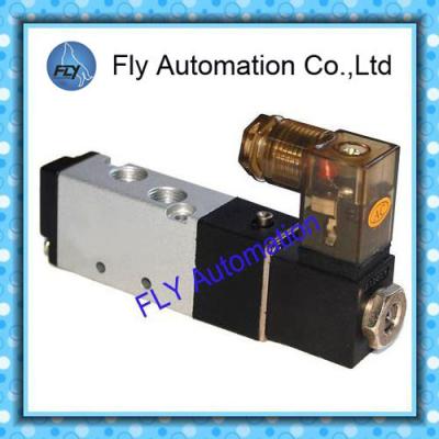 China AC230V DC24V 5/2 Way Airtac 4V110-M5 4V110-06 Pneumatic Solenoid Valves for sale