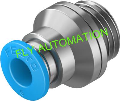중국 기압 튜브 피팅 QS-G1/4-6-I 186108 4052568039202에 있는 4.2mm 푸시 판매용