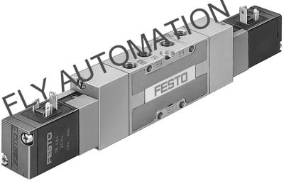 China 5/3 esgotou as válvulas de solenoide pneumáticas de alumínio 19139 MVH-5/3E-1/4-B à venda