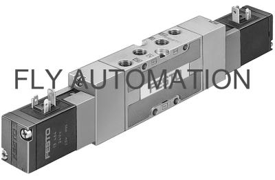 China 31006 GTIN4052568114411 pressurizaram as válvulas de solenoide pneumáticas MVH-5/3B-1/4-S-B à venda