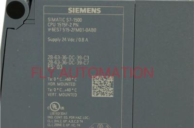 China SIEMENS 6ES7515-2FM01-0AB0 Simatic S7 PLC - S7-1500F CPU 1515F-2 PN for sale
