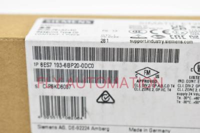 Cina SIEMENS Simatic ET200SP Baseunit 6ES7193-6BP20-0DC0 in vendita