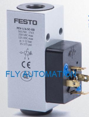 China Válvulas electromagnéticas neumáticas PEV-1/4-SC-OD 161760 del interruptor de presión de Festo en venta