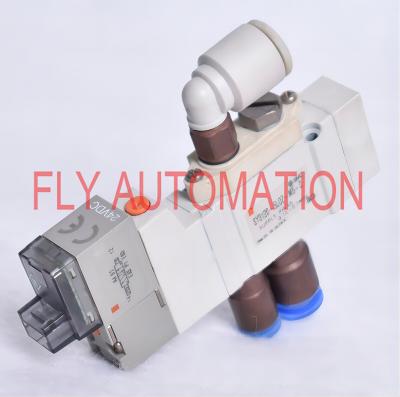 China Válvula de solenoide neumático SMC 5/2 Solenoide / piloto M5 X 0.8 SY3000 SERIES 24V DC en venta