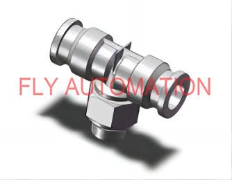 중국 SMC KQB2T08-G01 금속 갈래 티 KQB2 청동 하나 터치 피팅 판매용