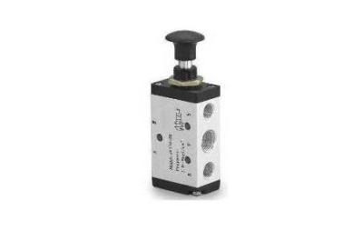 China Push-Pull Hand Operated Pneumatic Manual Valve for sale
