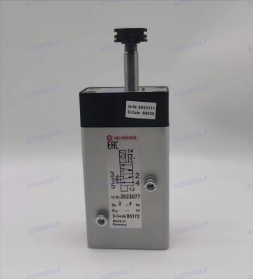 China 5/2 Dirección IMI Norgren 2623077 Namur Válvulas de bobina de pistón accionadas indirectamente con solenoide de aluminio con brida piloto de plástico en venta