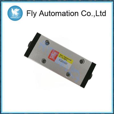 China No Noise Metallic Pneumatic Manual Valve 3/2 Way 5/2 Way Xq Series Xq250631 for sale