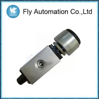 China Push Button Pneumatic Manual Valve 1/8 Inch 3/2 Way Manually Mechanical Valve for sale