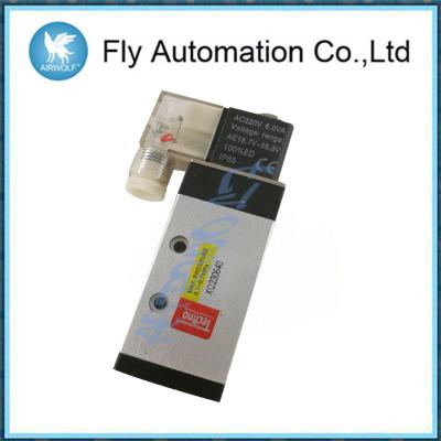 Chine 3 / Acier inoxydable pneumatique 5 de 2 de manière de Xq de série vannes électromagnétiques - 50℃ XQ230640 à vendre