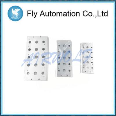 China Two / Five Holes Solenoid Valve Accessories Bus Board -20 - 70 ℃ In Silver for sale