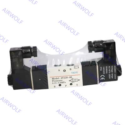 Cina Valvole a solenoide elettriche in lega di alluminio AIRTAC serie 4V100 a 5/2 vie, 5/3 vie M5 1/8 con pressione di esercizio 0,15~0,8 MPa e intervallo di temperatura di lavoro -20~+70°C in vendita