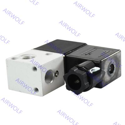 China Mini Airtac electromagnética 3/2 forma solenoide válvulas 3V1-06, 3V1-M5 con M5, puerto 1/8 " en venta