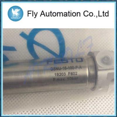 China DSNU-16-100-P-A 19203 Pneumatic Air Cylinders Double Acting Standard Size for sale