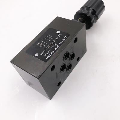 China Pressure Oil Lightweight Hydraulic Cartridge Valve / Pressure Control Valve for sale