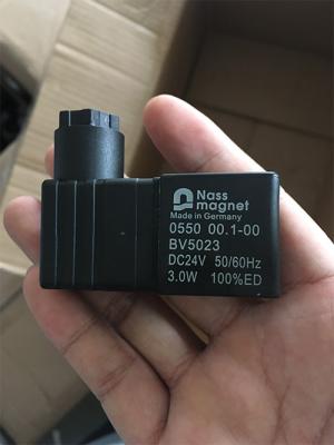 China Black Color Electric Magnetic Induction Coil 24v Solenoid Coil For Common Mode Filter for sale