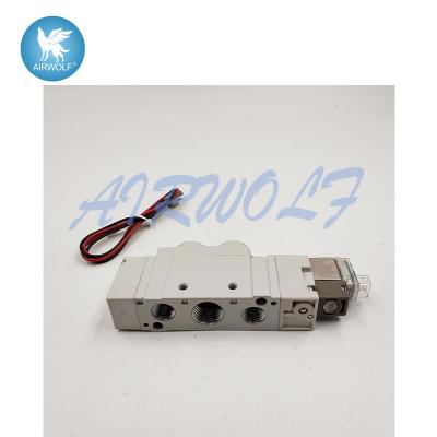 China SMC 2 Position 5 Way Pneumatic Electromagnetic Solenoid Valve for sale