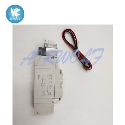 China SMC 2 Position 5 Way Pneumatic Electromagnetic Solenoid Valve for sale