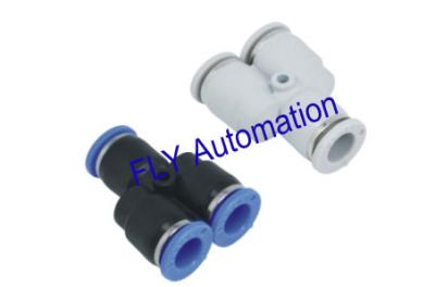Cina Uno toccare PY Unione Pisco Y plastica pneumatici Tube Fittings sostituzione in vendita