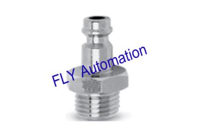 Cina Sgancio rapido ad otturatore accoppiamento valvola Camozzi 5150,5180 Metal Raccordi tubo pneumatico in vendita