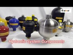 VOLVO 11173688  17258319 Weld Type 210 Bar Non Exchangeable NBR Hydraulic Diaphragm Accumulator
