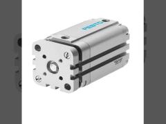 FESTO guide Piston rod Double acting 1-10 bar Compact cylinder ADVUL 12-100 156925  ADVUL-100-30-P-A