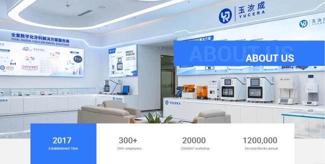 Dental laboratory using our zirconia blocks