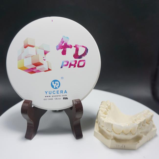 Yucera 4D Pro Multilayer Zirconia Blocks