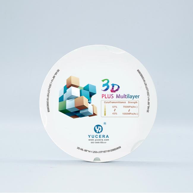 Dental zirconia block packaging