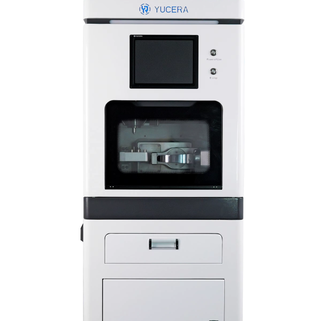 Internal structure of YRC-8S milling machine