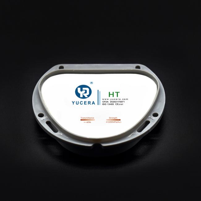 Zirconia Block in packaging