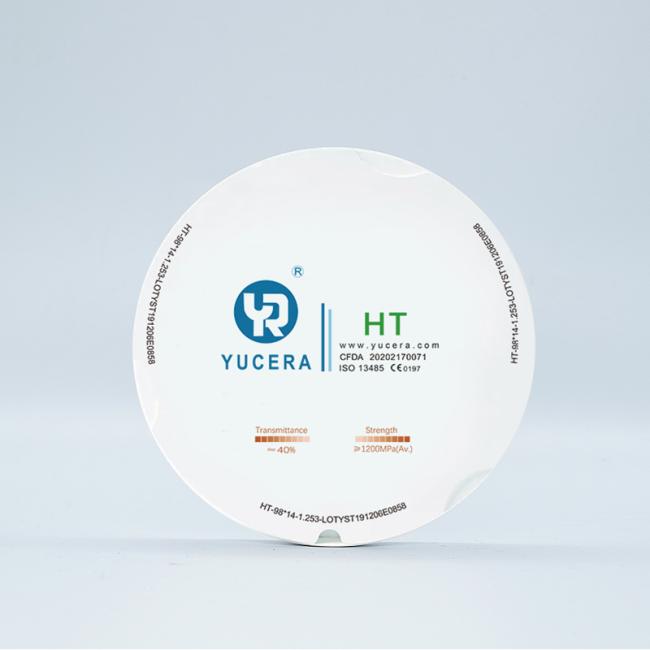 Close-up of Zirconia Block