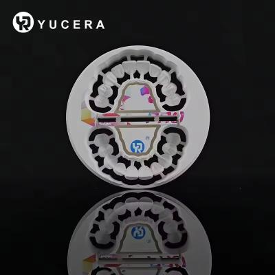 China Yucera 4D Pro Customizable Multilayer Zirconia Blocks for Dental Lab Sintering & Milling for sale