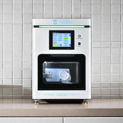 China Yucera Electric Accessories Dry 5-Axis CAD/CAM Milling Machine with Automatic Tool Change System for sale