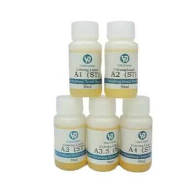 China Unique Smile Solutions  Yucera 18-Color Ceramic Zirconia Staining Kit Natural Glow for Dental Lab Creations for sale