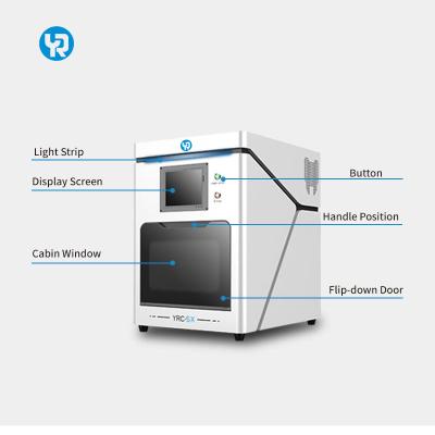Cina Macchine per incisione e fresatura in zirconia dentale ad alta efficienza YR 5 assi CNC CAD CAM per corone, ponti e attrezzature di laboratorio in vendita